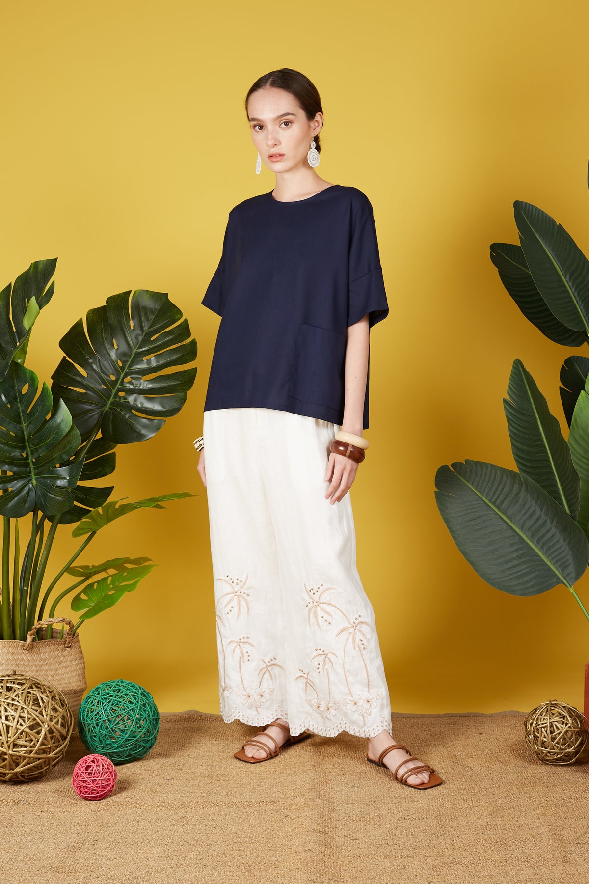 Jeia Pocket Blouse | Island Shop - ResortWear, Versatile Design