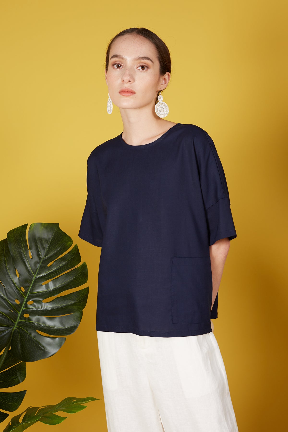 Jeia Pocket Blouse | Island Shop - ResortWear, Versatile Design